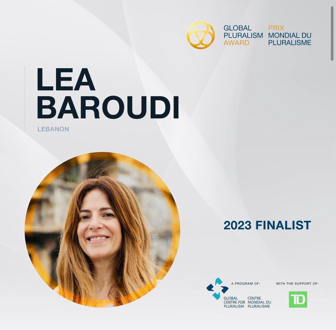 Lea Baroudi selected as one of the Ten Finalist for 2023 Global ...